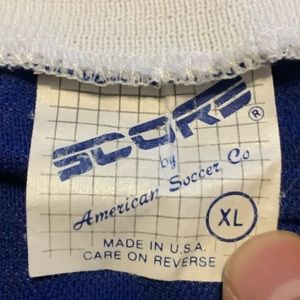 Score | Shirts | Vintage Score Collared Color Block Soccer Jersey ...